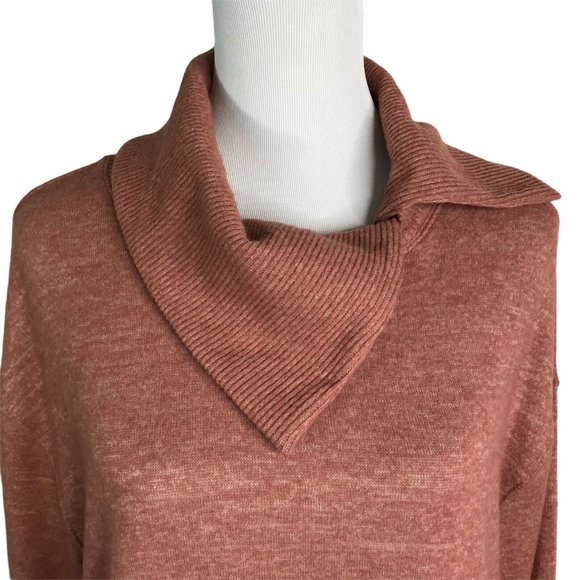 Democracy | Sweaters | Democracy Asymmetrical Spread Ribbed Neck ...